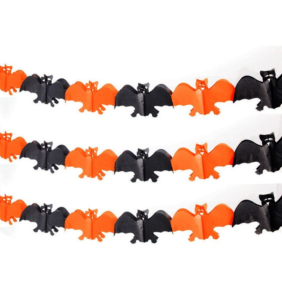Гирлянда-растяжка Летучая мышь Хэллоуин 300 см, 1шт