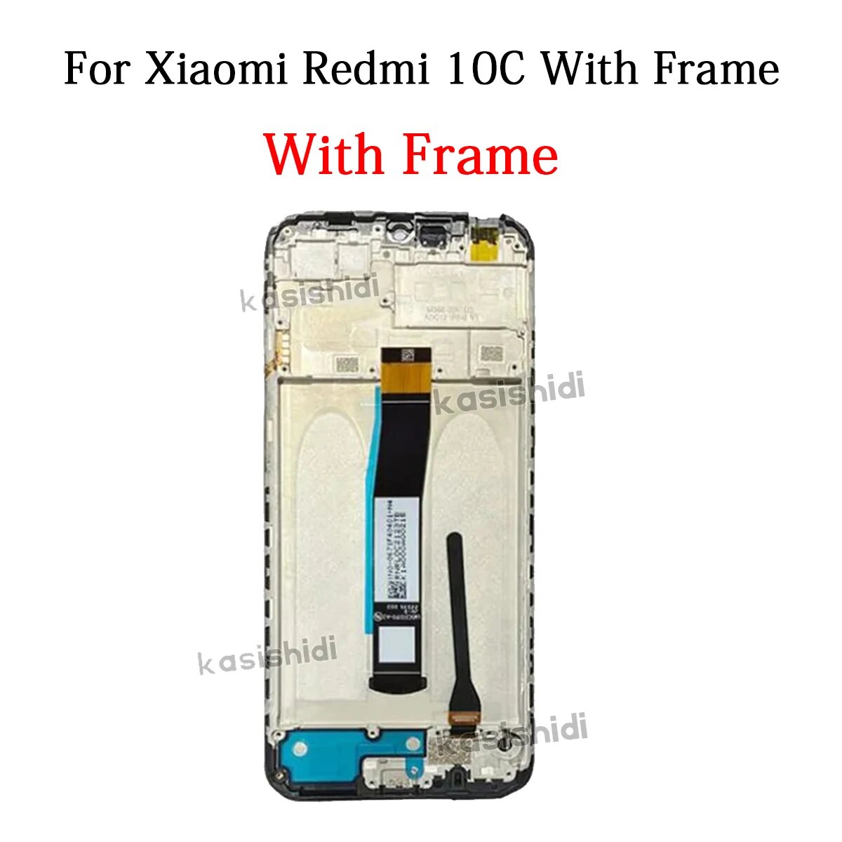ЖК-дисплей для Xiaomi Redmi 10A 10C 220333QAG 220333QNY 220233L2I 220233L2G, ЖК-дисплей без/с рамкой, сенсорный экран в сборе 10C With Frame