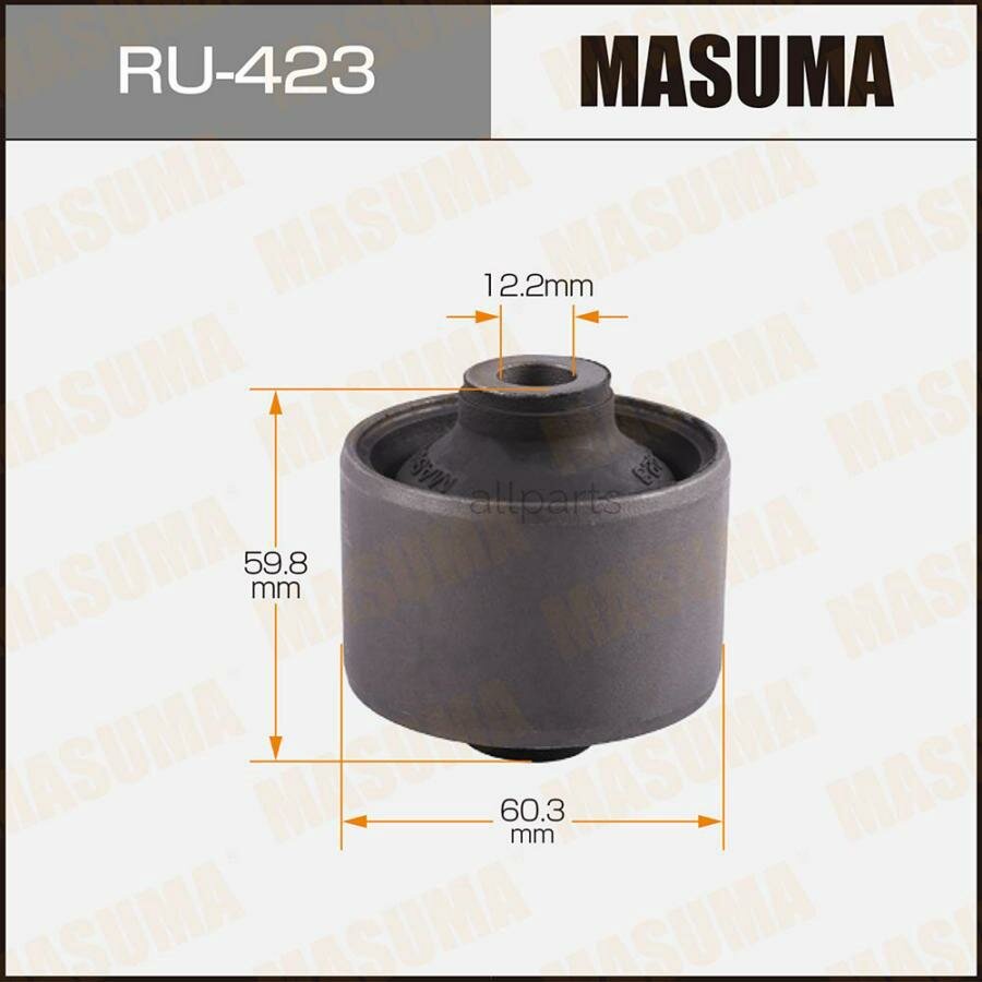MASUMA RU-423 Сайлентблок зад. балки NISSAN ALMERA N15 95-00, MAXIMA A32 94-00