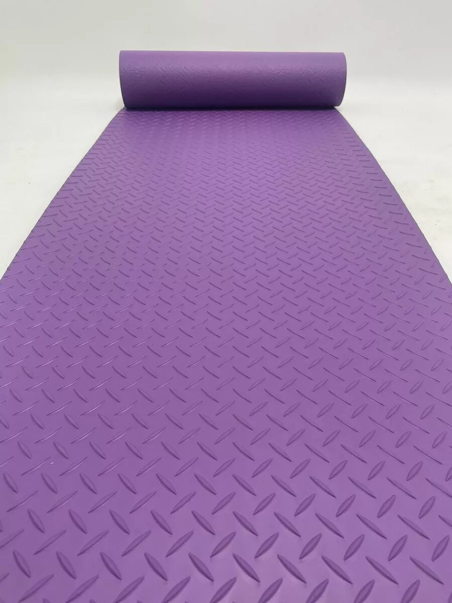 Резиновое покрытие 0,5х1м "Елочка"_цвет Фиолетовый