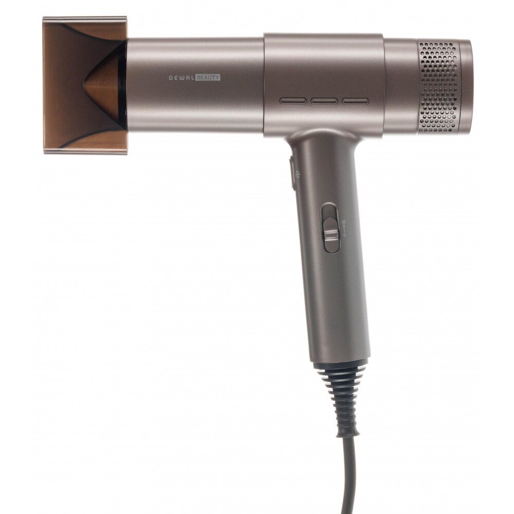 Dewal Beauty HDB1010-Coffee Фен dewal beauty triumph, кофейный, 1800-2000 вт, бесщеточный мотор, 1 насадка, 1 диффузор