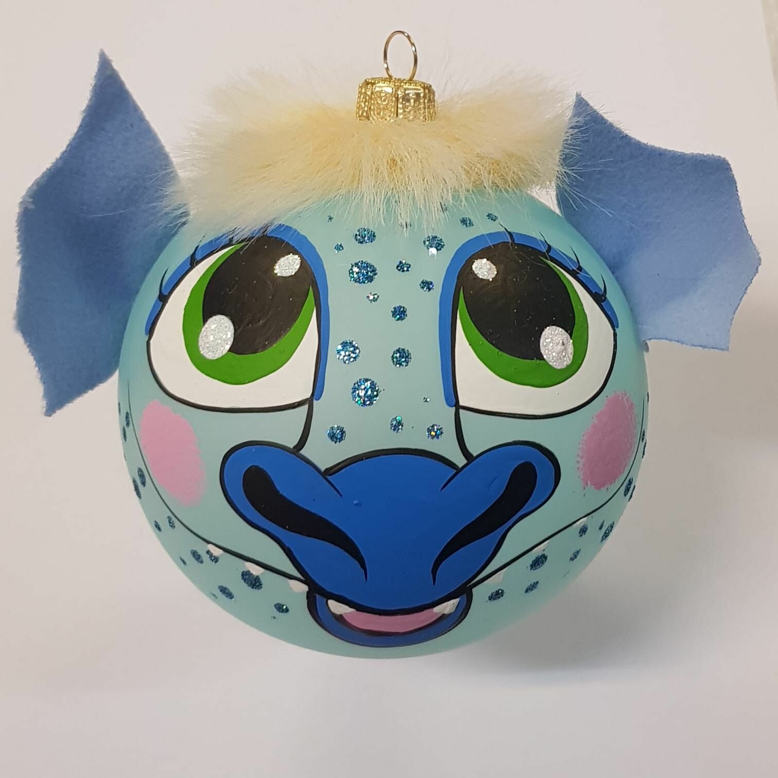 Елочный шар Дракон