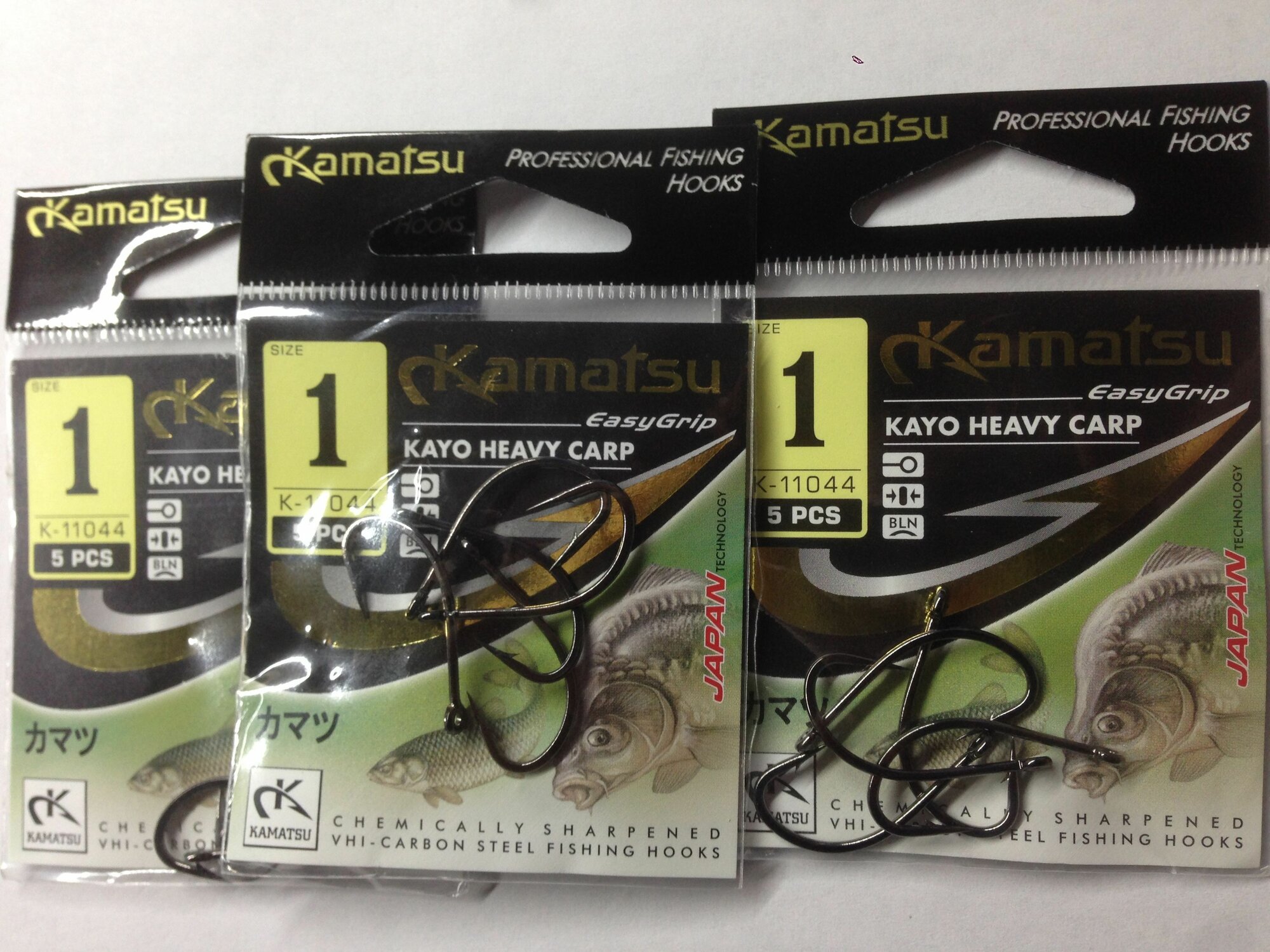 Крючки KAMATSU KAYO HEAVY CARP k-11044 1 5шт-Original