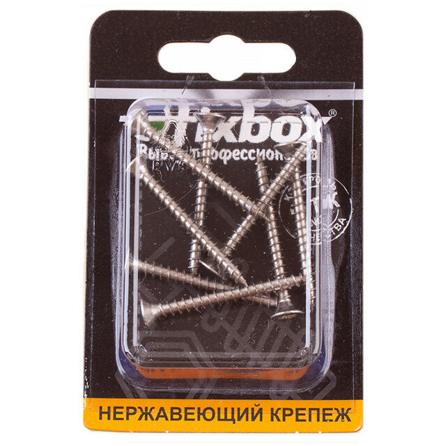 Саморез универсальный 4,0x40 мм набор 8 шт крепеж для древесины и металла прочный