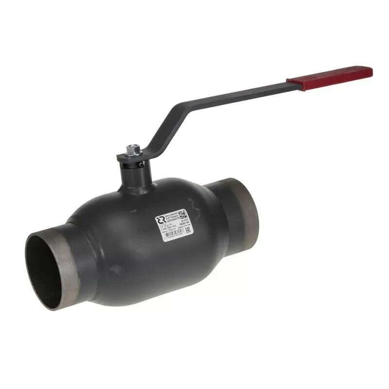 Кран шаровой под приварку DN32, PN16, Ридан RJIP Standard WW, сталь, с рычагом