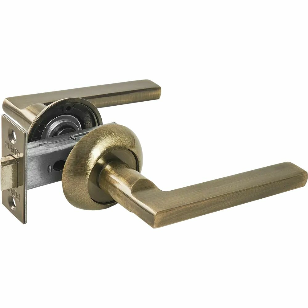 Дверные ручки Polo, без запирания, комплект, цвет бронза