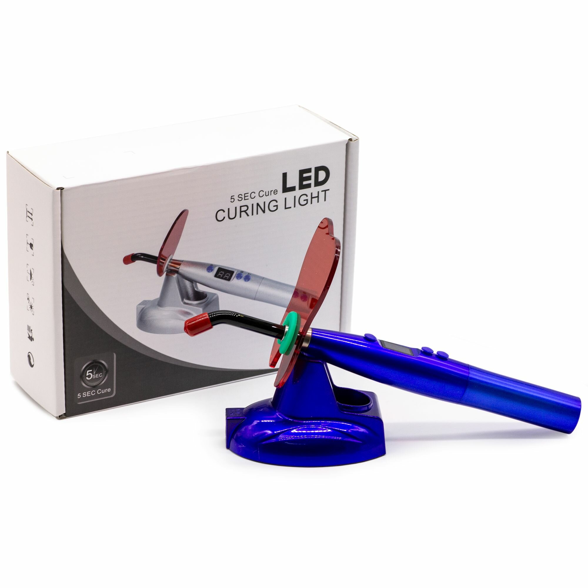 Лампа стоматологическая полимеризационная W300, синяя, цифровой дисплей