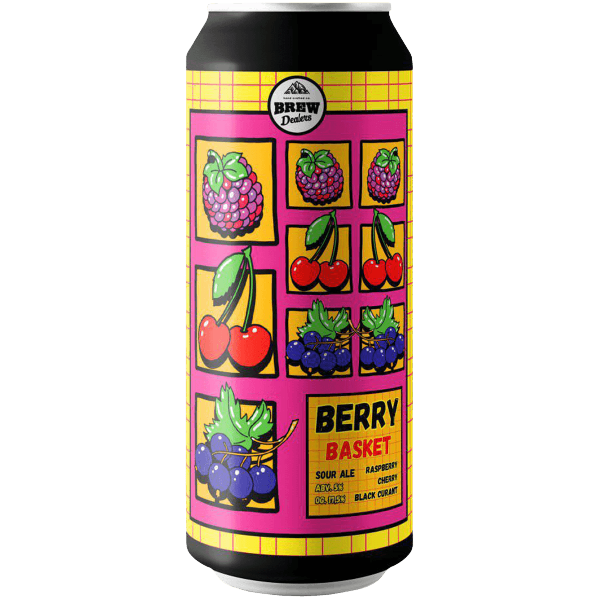Пивной напиток Brew Dealers Berry Basket, Sour Ale, 0,5 л, ж/б