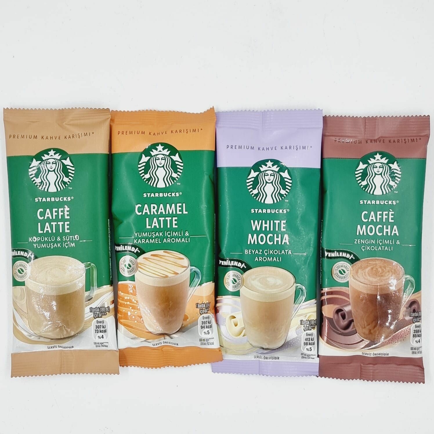 Starbucks кофе растворимый Mix из 4 видов, 4 саше-пакетика, 87 г (Турция)