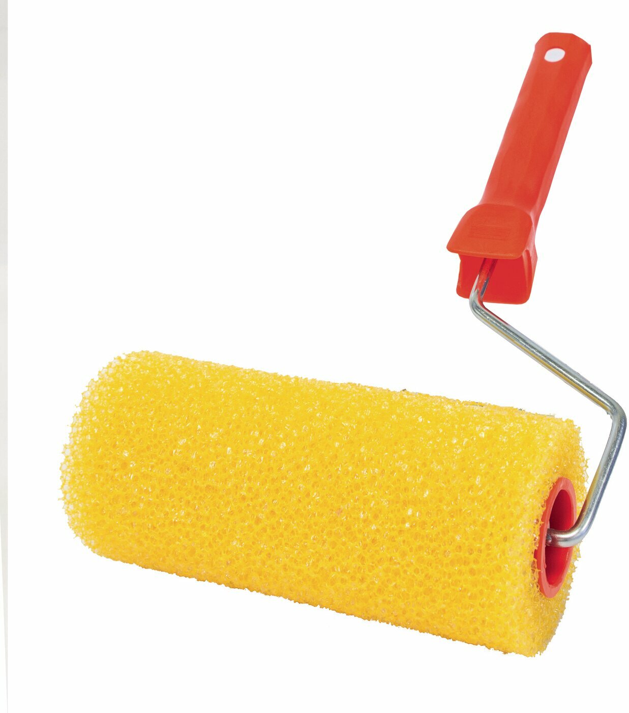 Валик структурный поролон. "грубый" d80/180 мм бюгель 6 мм (в сборе) "Krafor" 088-0180