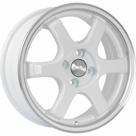 Колесный литой диск СКАД Киото R15x6 4x98 ET38 CB58.6 Almaz_white