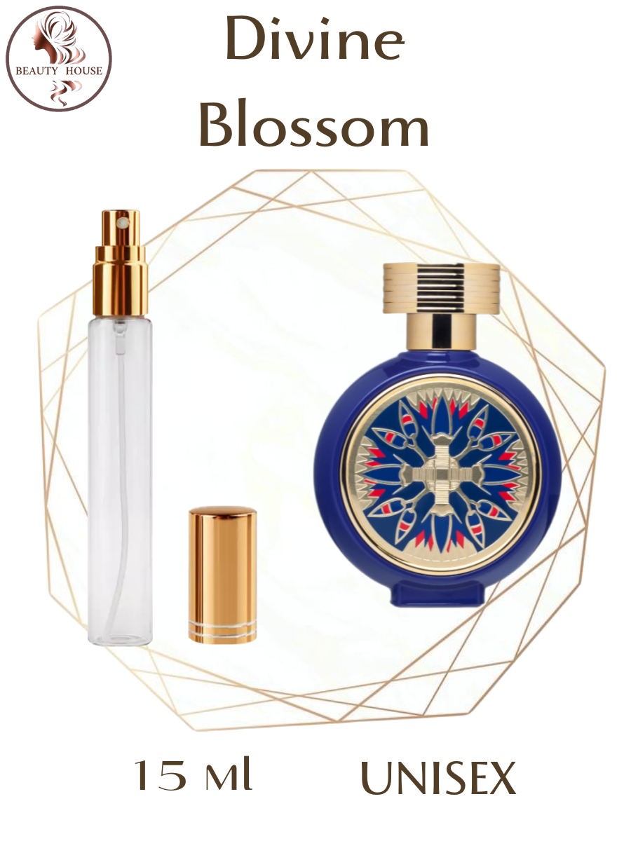 Духи парфюм Divine Blossom спрей 15 мл унисекс, восточные, древесные