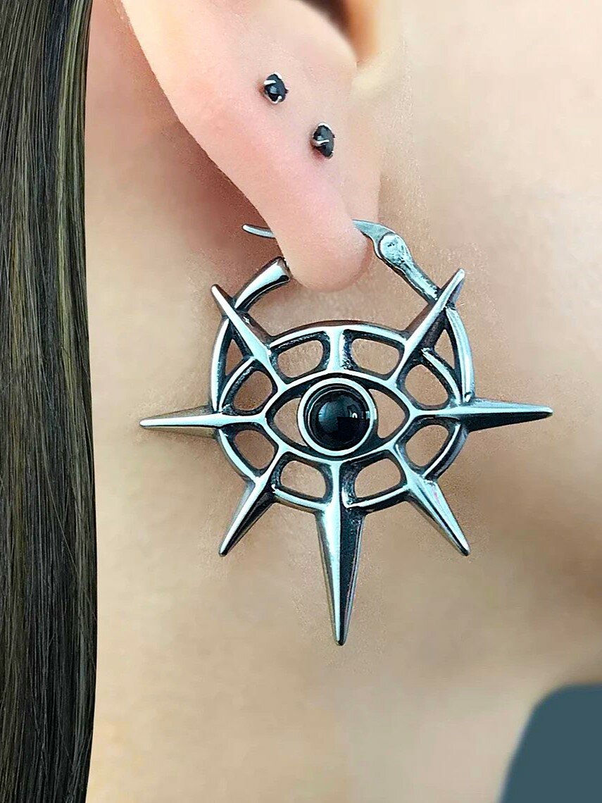 Серьги-трансформеры, славянский оберег