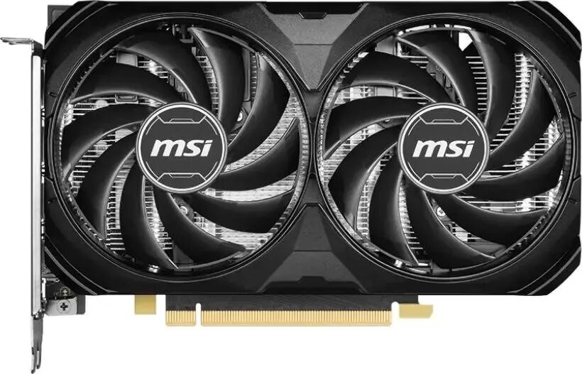 Видеокарта MSI NVIDIA GeForce RTX 4060 Ti 8G VENTUS 2X BLACK E1 OC