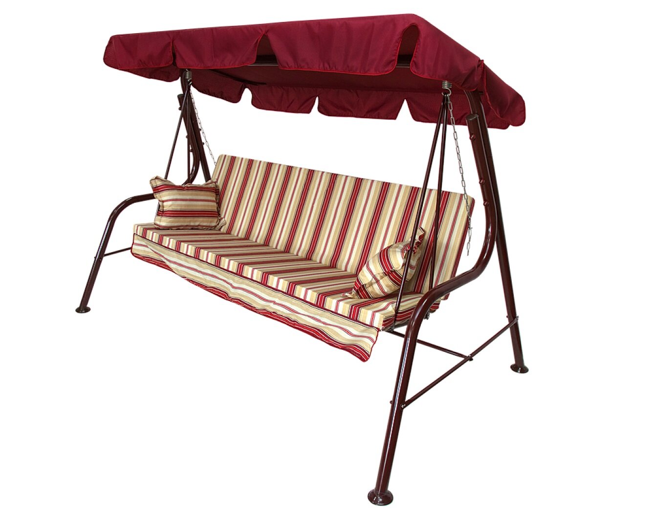 Качели садовые 3-х местные Стандарт Nova арт. с790