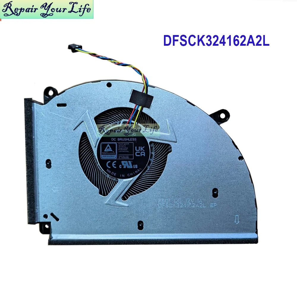 Охлаждающий вентилятор для ноутбука ASUS ROG Strix G814 G834 CPU Fan