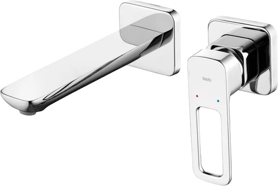 Смеситель для раковины IDDIS Slide SLISB00i65 встраиваемый, скрытого монтажа, глянцевый, хром, из латуни