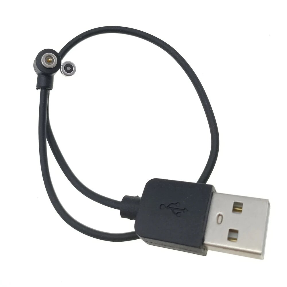 2-контактный разъем для док-станции Smart Ring, USB-кабель для зарядки, шнур, магнитный разъем 4 мм, умное кольцо, адаптер питания, аксессуары для проводов