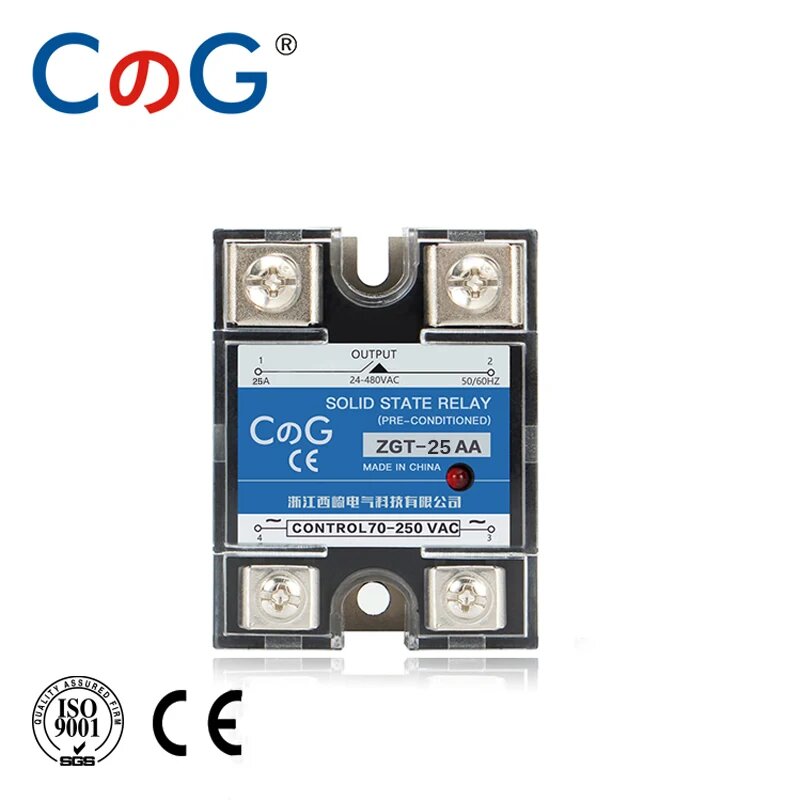 CG SSR-10AA 25AA 40AA однофазное твердотельное реле 25AA