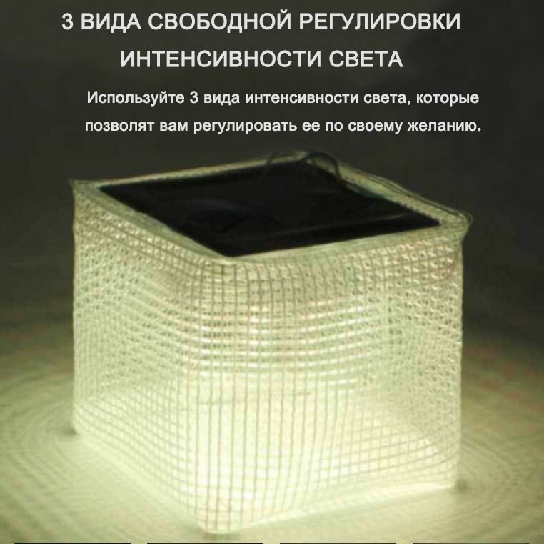 Портативный солнечный складной креативный фонарь для кемпинга на открытом воздухе