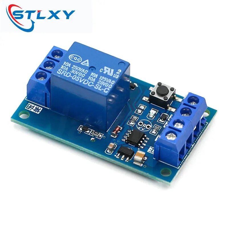 Релейный модуль Stlxy Single key bistable 24V