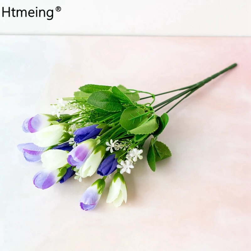 Искусственные цветы крокуса Htmeing Сиреневый, purple