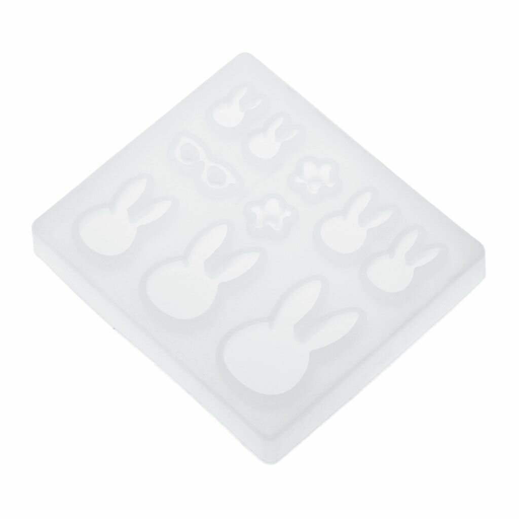 Силиконовая форма для головы кролика