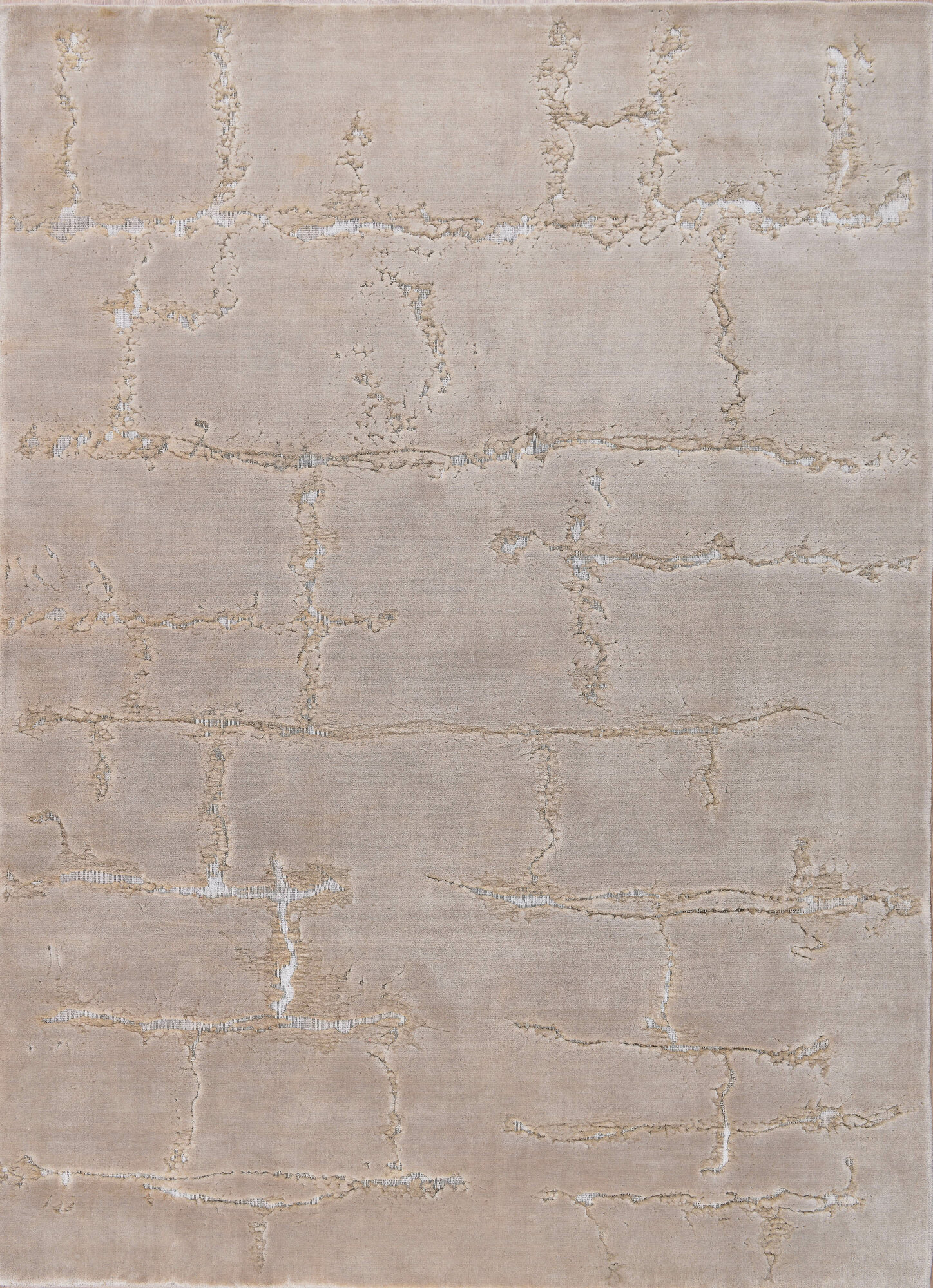 Дизайнерский абстрактный ковер ручной работы, Размер: 173х240 см.