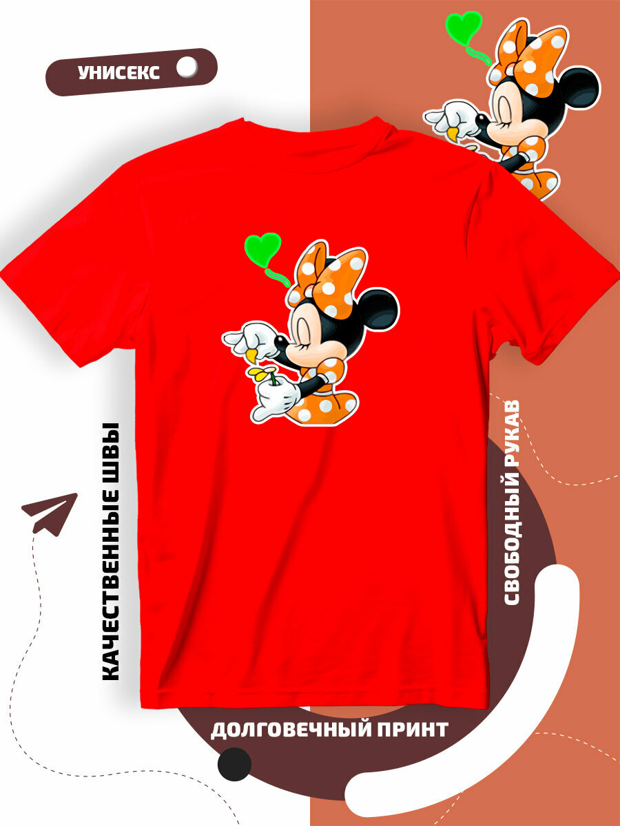 Футболка с Микки Маус Минни Маус