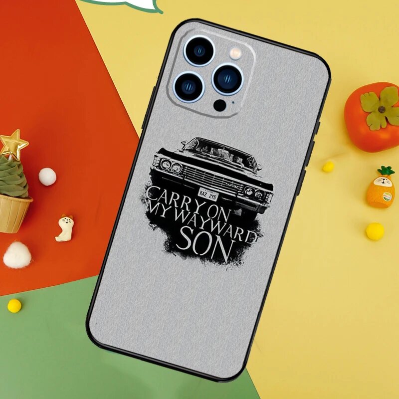 Чехол для iPhone 15 Pro "Сверхъестественное" HH4186