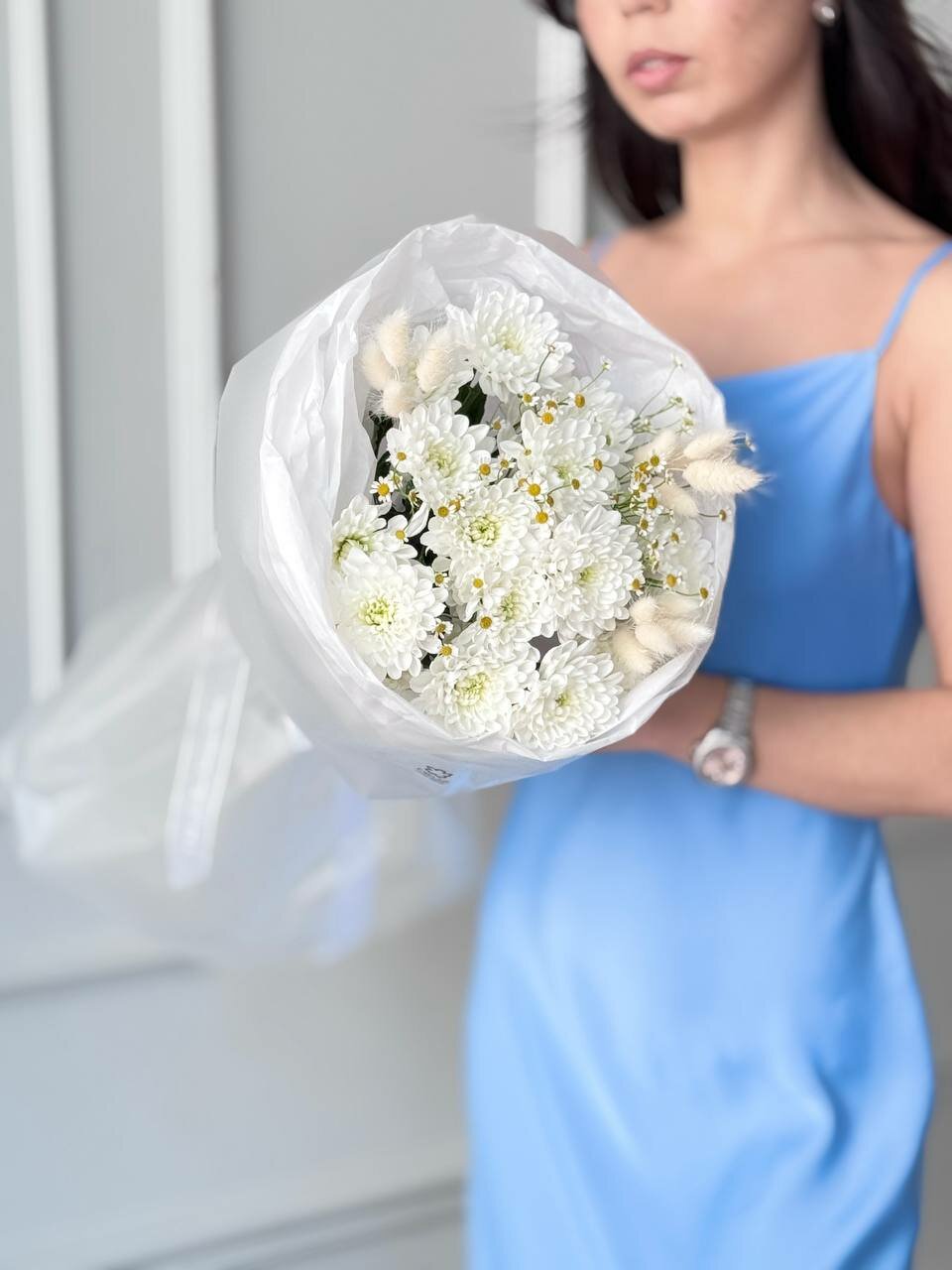 Белоснежные цветы на 8 марта