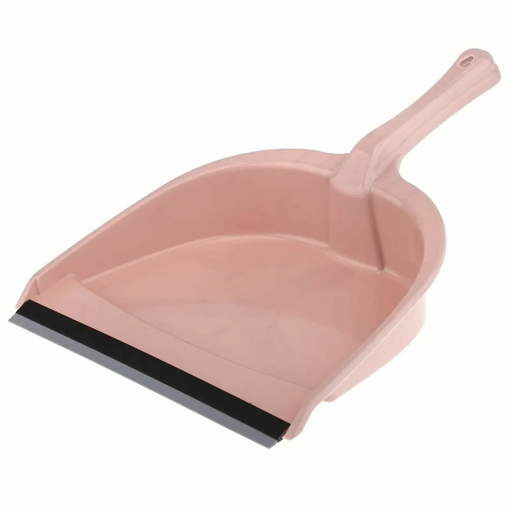 Совок Dunya Plastik Для мусора, с резинкой, пластмассовый, 32,5х24х9,8 см, цвета микс