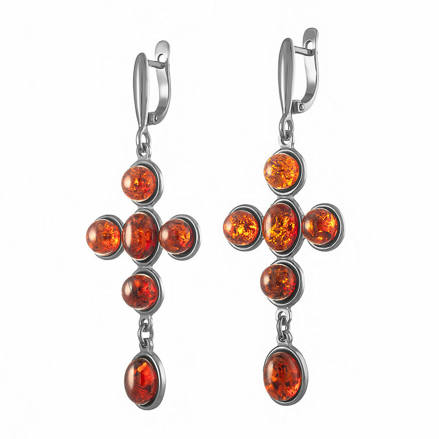 Серьги, серебро, 925 проба