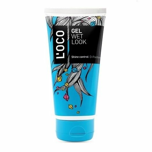 Гель для укладки L OCO с эффектом мокрых волос "Gel Hairstyling WET LOOK", 180 мл