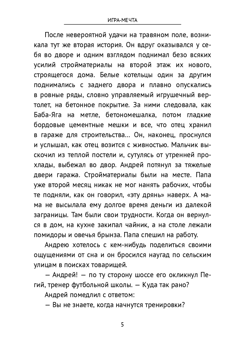 Игра-мечта — фото 1