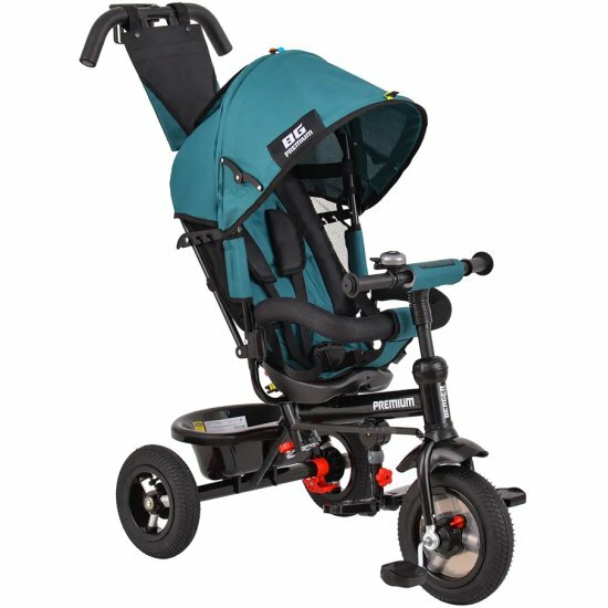 Трехколесный велосипед Werter Berger PREMIUM XG7331-T16ZC AIR темно-зеленый