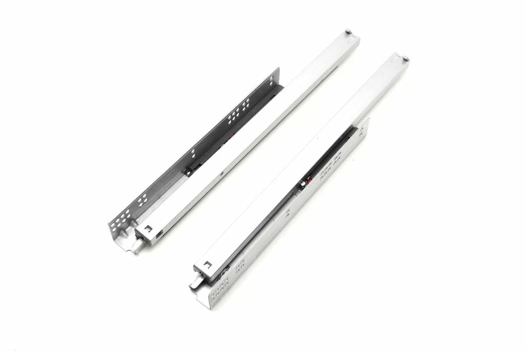 Комплект направляющих Soft-Close для ящика Alphalux Crystal длина 400 мм (лев+прав)