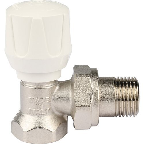 Вентиль ручной терморегулирующий угловой 1/2" Stout (SVR-2102-000015)