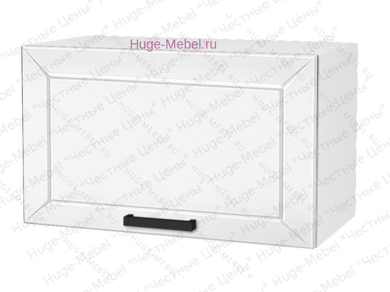 Горизонтальный кухонный шкаф верхний 600 Альфа (белый) Huge Mebel . Ширина 600 Высота 358. Кухонные шкафы
