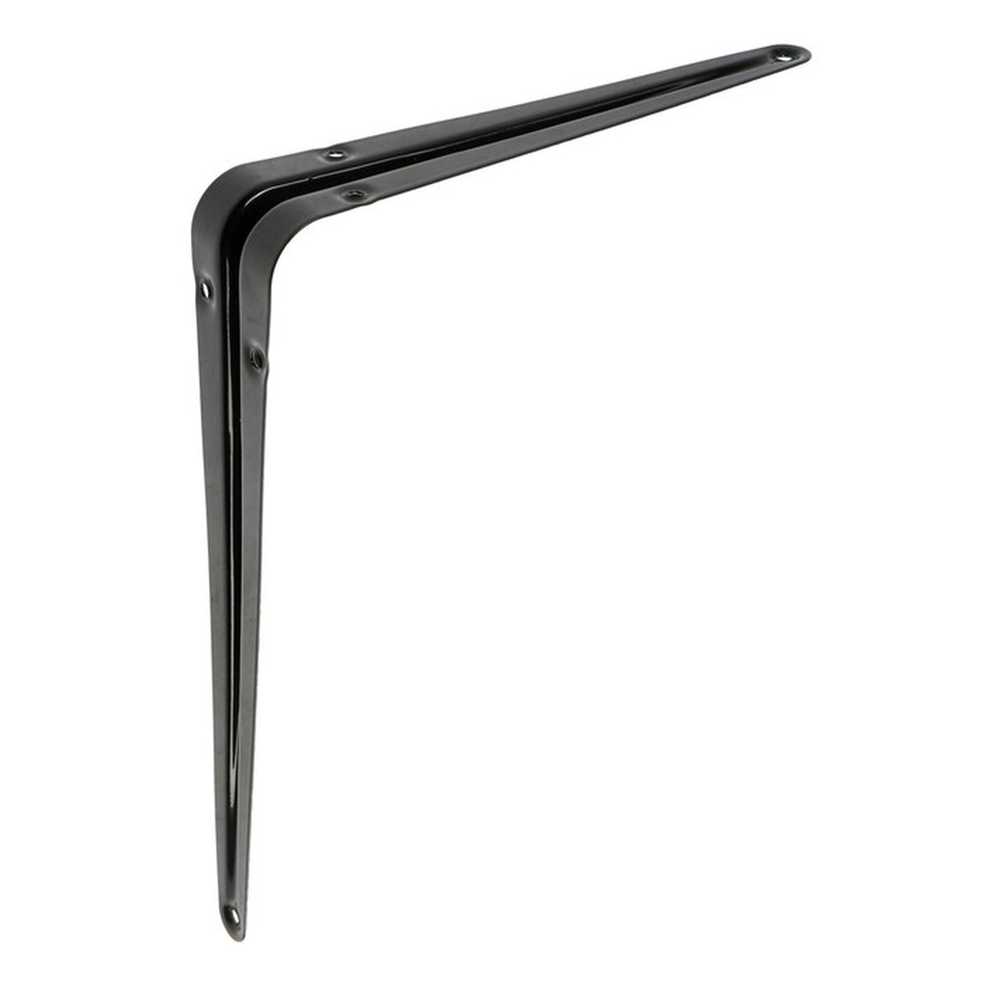 Кронштейн тундра, металл, 250 х 200 х 0.9 мм, 1 штука, цвет черный