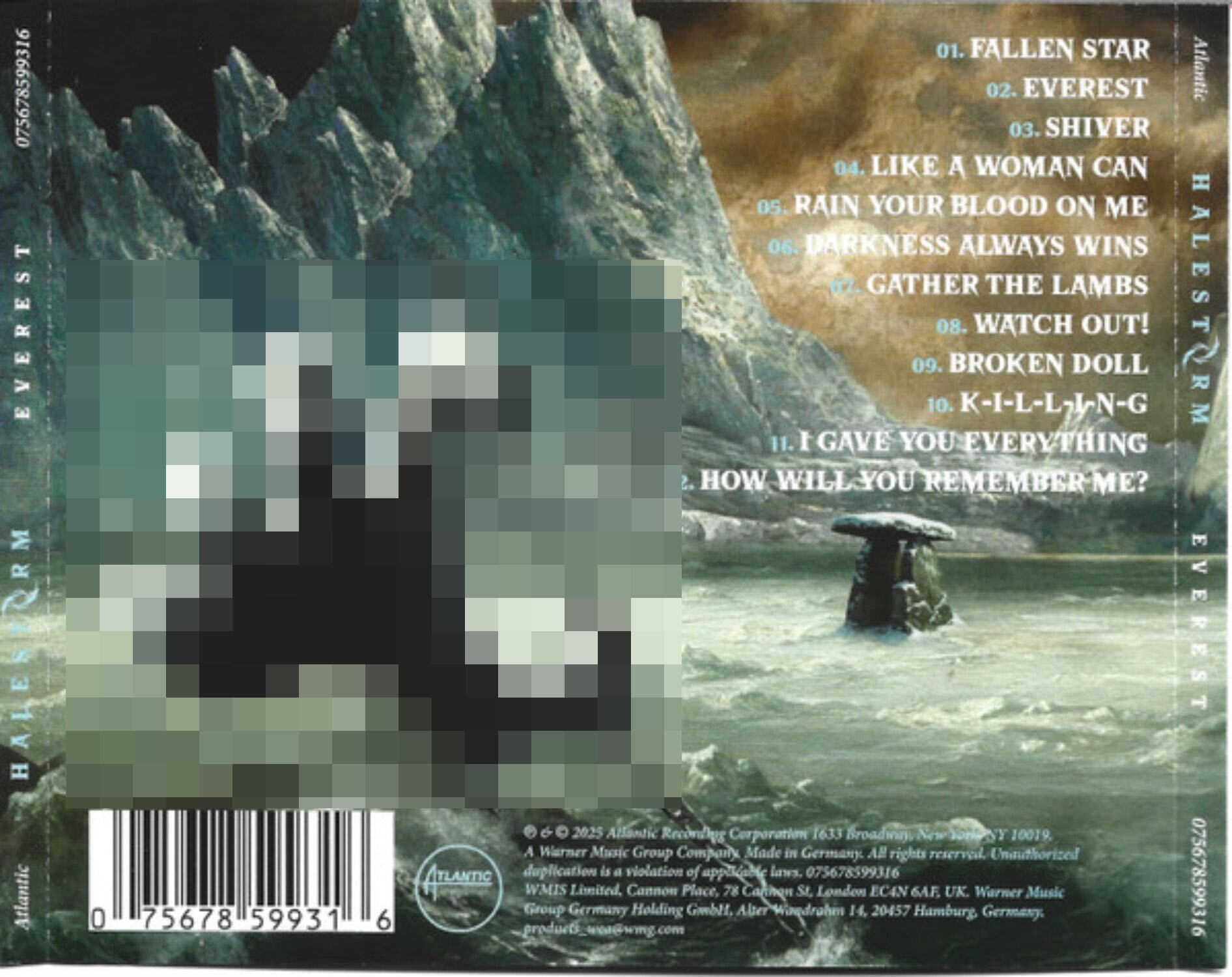 Музыка CD Halestorm - Everest — фото 1