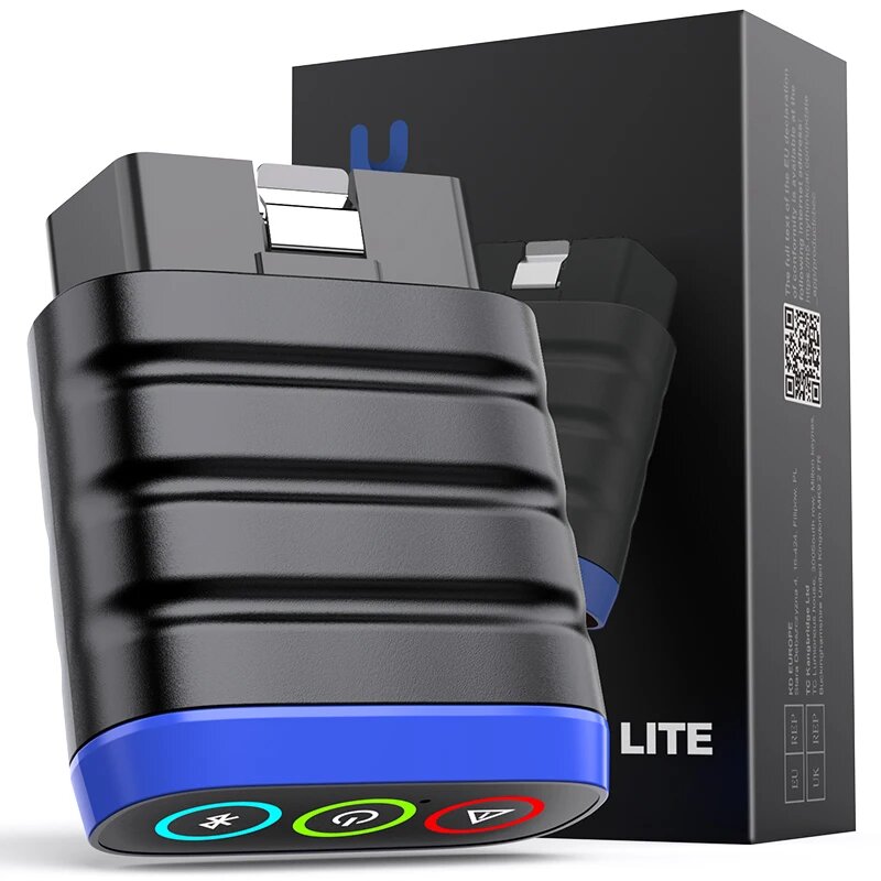 MUCAR BT200 Lite OBD2 сканер портативный автомобильный диагностический инструмент полная система стирание считывание кода неисправности считыватель потоковой передачи данных в реальном времени, BT200 Lite