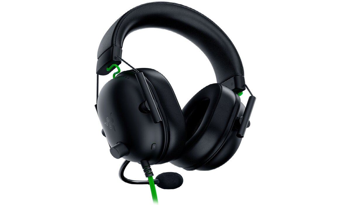 Игровая гарнитура Razer "BlackShark V2", черная, проводная, для разных платформ