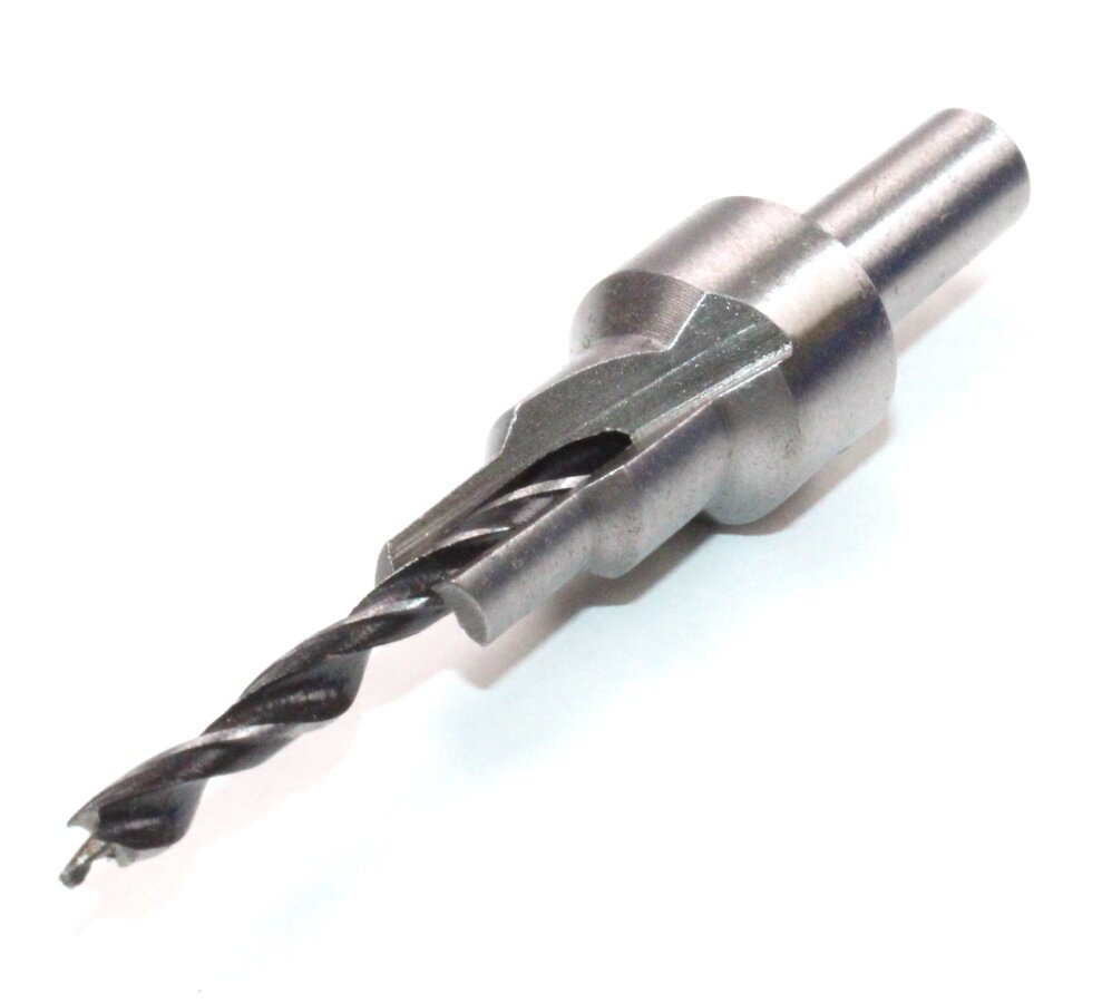 Сверло с зенкером для мебельных стяжек 4 мм/зенкер 6,5 мм (для стяжки 5х50) FIT 36429 (1 шт.)