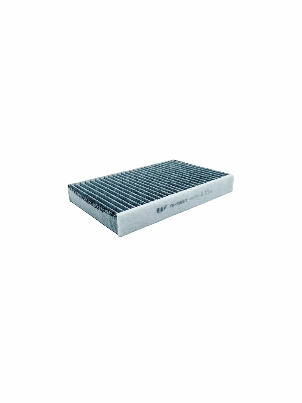 Фильтр салонный BIG FILTER GB-9969, C угольный Nissan Juke F15, Sentra B17, Tiida C13, Renault Fluence с кондиционером