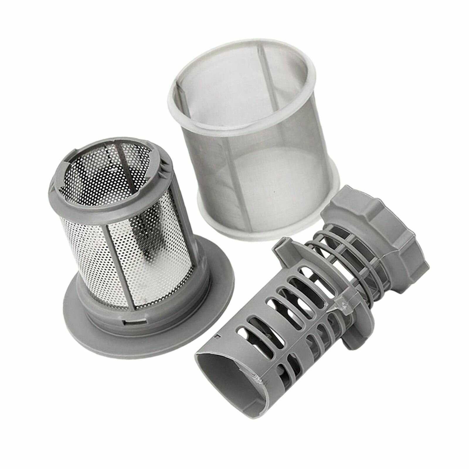 Набор фильтров для посудомоечной машины Тонкая сетка из нержавеющей стали 3 в 1