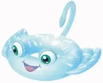 Надувные круги Bestway для плавания 3-6 лет: лягушка, краб, рыба Blue Fish