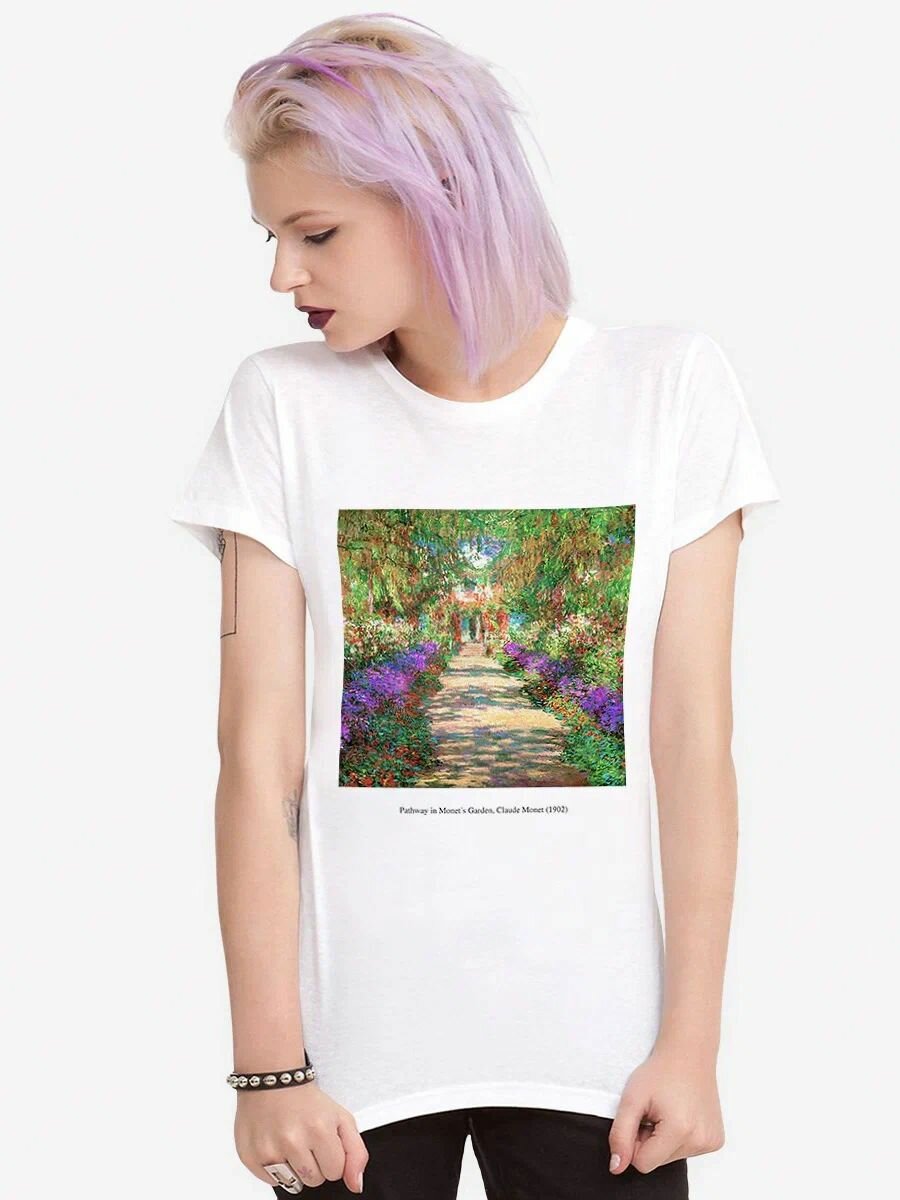 Футболка Dream Shirts Клод Моне - Тропинка в саду Моне