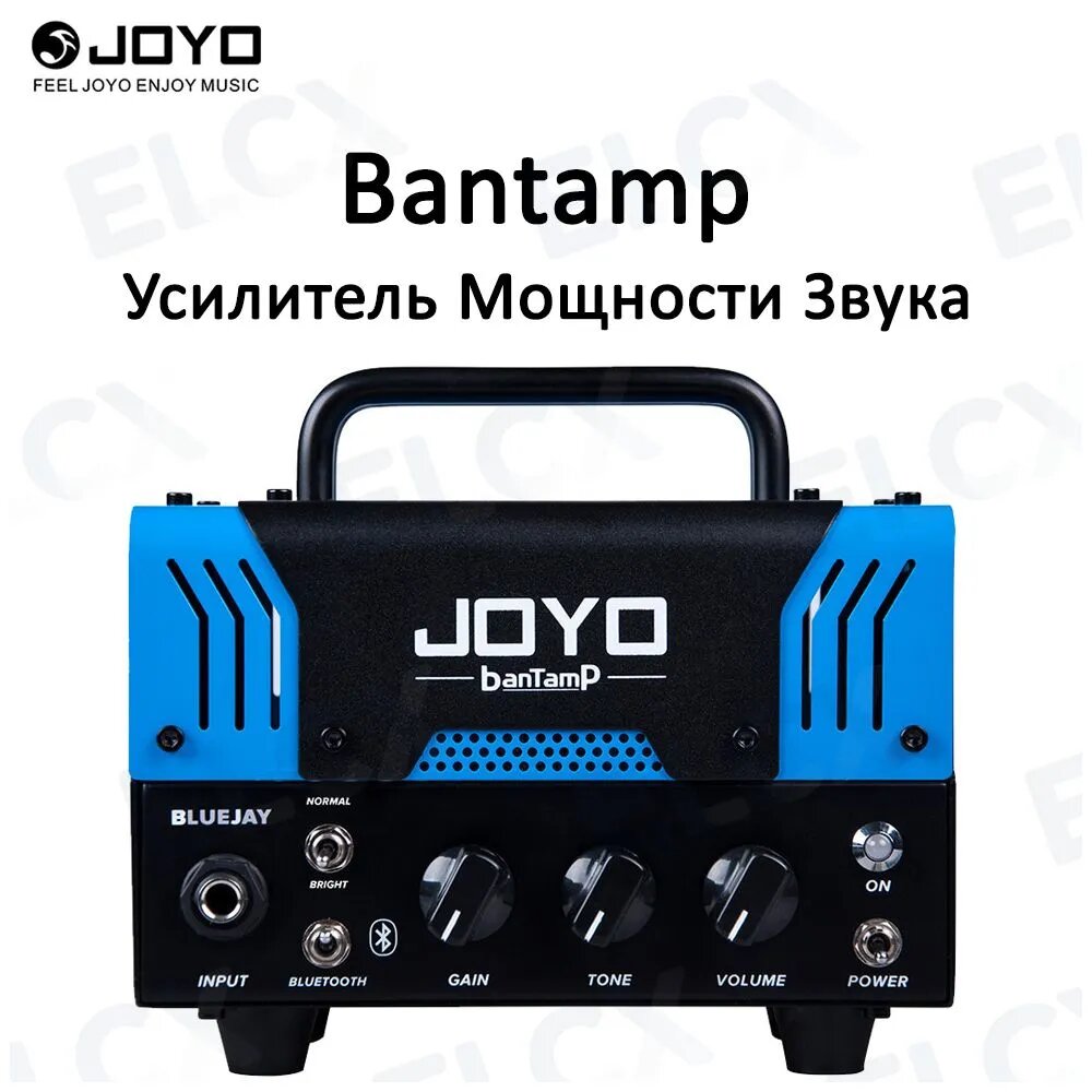 JOYO BlueJay BanTamp Усилитель Мощности Звука: 20-Ваттный Предусилитель С Bluetooth Для Электрогитары
