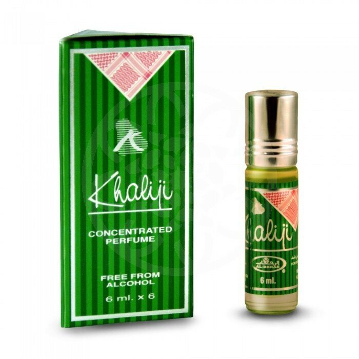 Al-Rehab Concentrated Perfume KHALIJI (Масляные арабские духи кхалиджи (унисекс), Аль-Рехаб), 6 мл.